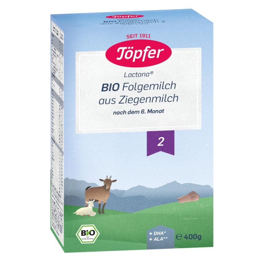 Töpfer Goat Milk 2 - Organic Follow-On Milk for Infants
